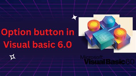 Option Button In Visual Basic 60visual Basic Tutorials How To Use Option Button In Vb 60