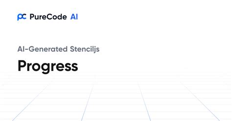 Build Great Stenciljs Progress Components Faster Using Ai Tools