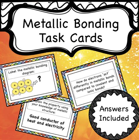 Metallic Bonding Full Teaching Set Teaching Resources