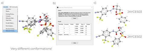 How To Compare Polymorphic Structures Using Mercury Ccdc