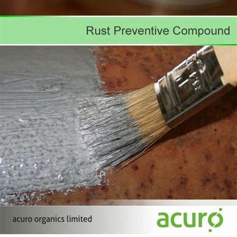 Liquid Rust Preventive Compound Rs Litre Acuro Organics Limited ID