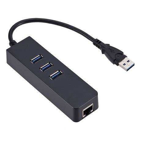 Usb Gigabit Ethernet Adapter 3 Ports Usb 30 Hub U Grandado