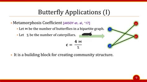 Butterfly Counting In Bipartite Networks Ppt
