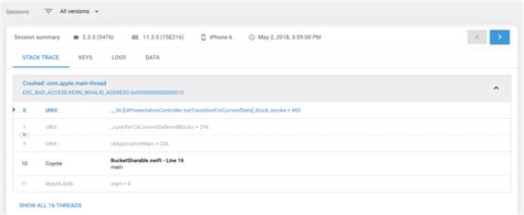 fixing crashes with firebase crashlytics swiftlee
