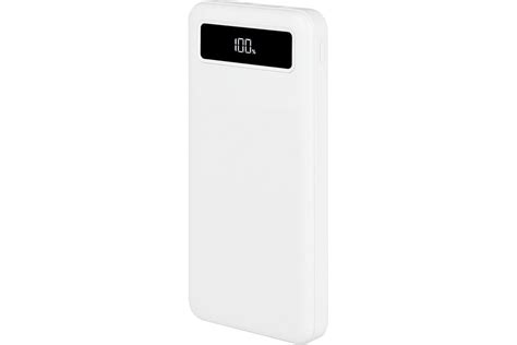 АКБ TFN 10000mah, porta lcd pd, 22.5w, белый TFN-PB-321-WH - выгодная ...