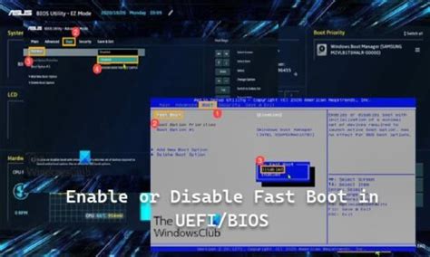 How To Enable Or Disable Fast Boot In Uefibios In Windows 1110