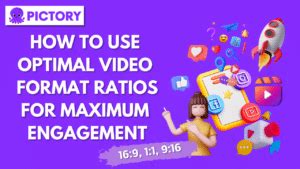 How To Use Optimal Video Formats Master Ratios