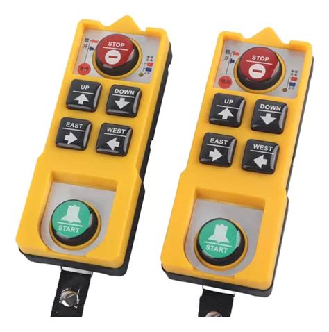 Controlador De Elevação Controle Remoto De Guindaste 2 Cha Parcelamento Sem Juros