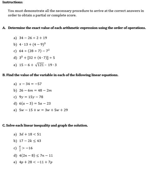 Subtracting And Simplifying Linear Expressions With 52 Off