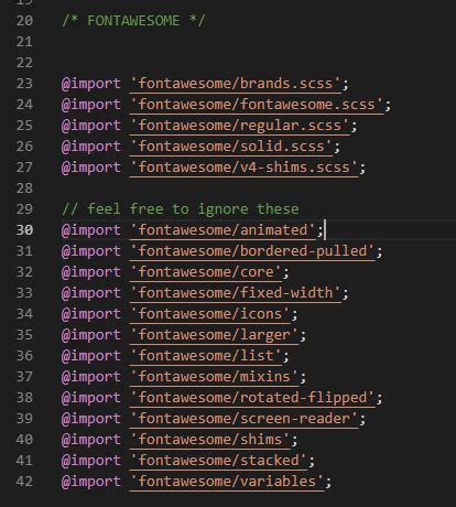 Sass SyntaxError Undefined Variable Fa Css Prefix Issue 141