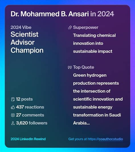 Dr Mohammed B Ansari On Linkedin Energytransition