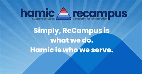 Simply Recampus Is What We Do Hamic Is Who We Serve