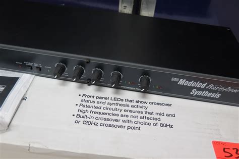 Dbx Professional Products 120a Subharmonic Synthesizer W Modeled