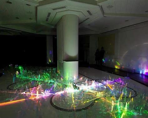 Sven Sauer Installation Deviation Shows How Broken Glass Reflects Human