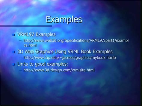 ppt introduction to vrml powerpoint presentation free download id