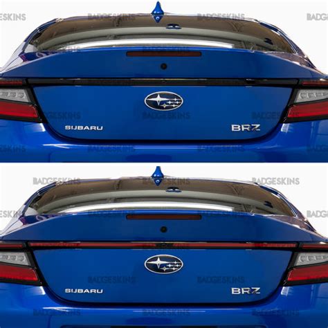 Toyota Gr86 Hatch Red Reflector Stripe 2022 Badgeskins