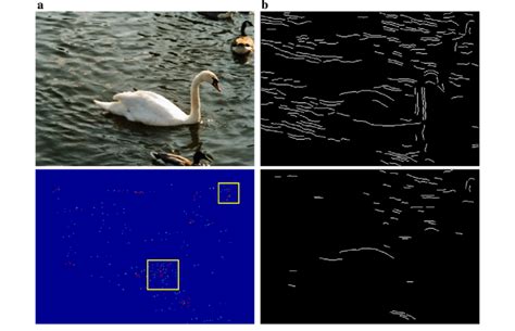 Hough Voting Space And Edge Fragments A An Image Of The Swan And Hough