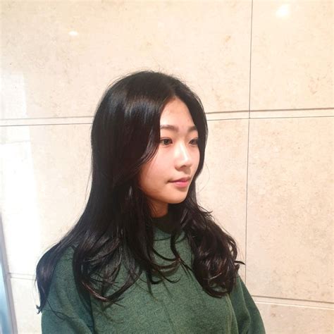 긴머리레이어드컷 통통한 얼굴 작아보이는 헤어스타일 네이버 블로그