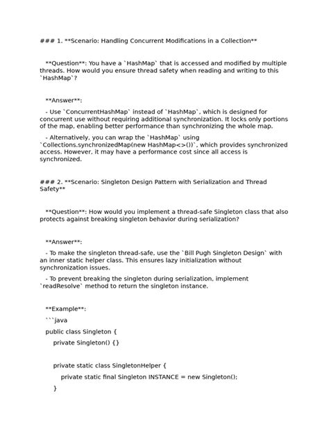 Javainterviewquestions Pdf Method Computer Programming Class