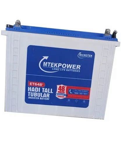 Microtek Mtek Power Tall Tubular Battery At Rs Microtek Inverter Battery In Villupuram