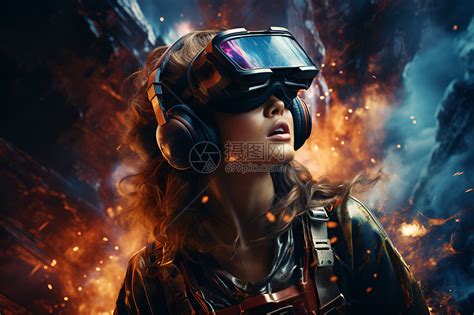 探索宇宙奥秘的虚拟现实技术图片素材 正版创意图片600863898 摄图网