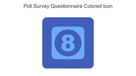 Poll Survey Questionnaire Colored Icon In Powerpoint Pptx Png And Editable Eps Format PPT Sample