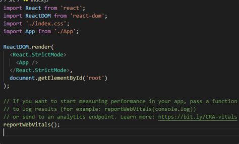 reactjs code is breaking after i clicked ctrl s in vscode stack