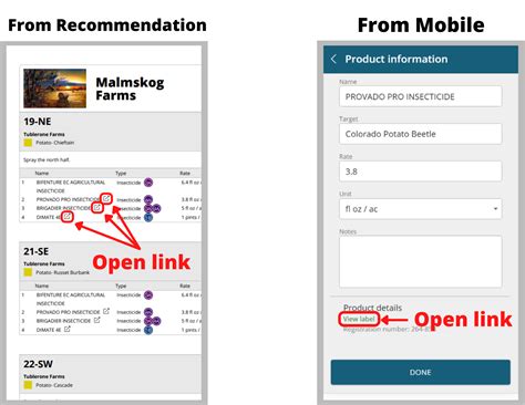 attaching multiple labels per product farmqa
