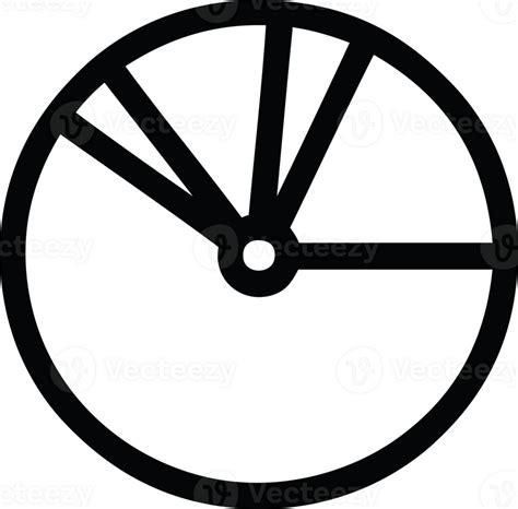 Pie Chart Icon Symbol 45033769 Png