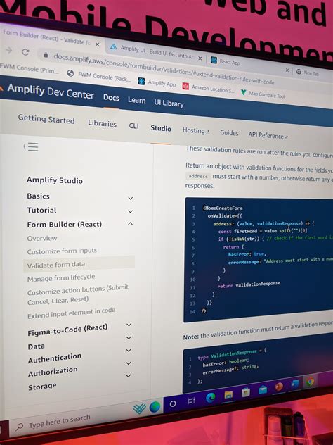 Amplify Ui の新しい機能、amplify Form を試してみた Reinvent Developersio