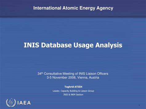 ppt inis database usage analysis powerpoint presentation free
