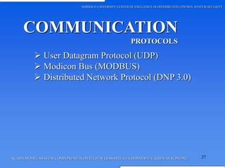 SCADA Model System Components PLC RTU Protocols PPT