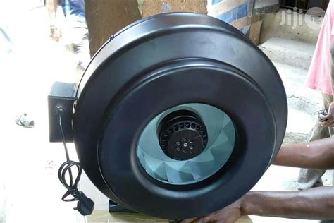 Inline Extractor Fan 8” In Ojo Manufacturing Equipment Lawrence