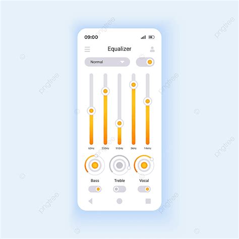 Audio Interface Vector Hd Png Images Audio Files Editor Smartphone Interface Vector Template
