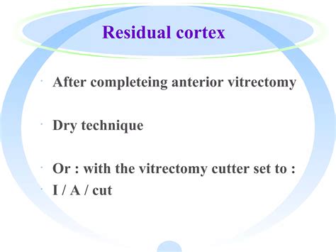Anterior Vitrectomy Ppt
