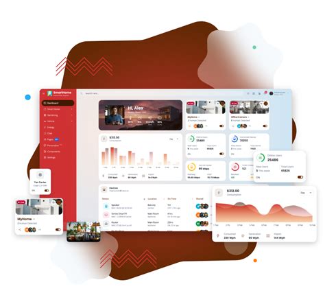 smarthome admin bootstrap 5 themes dashboard html template smart home iot