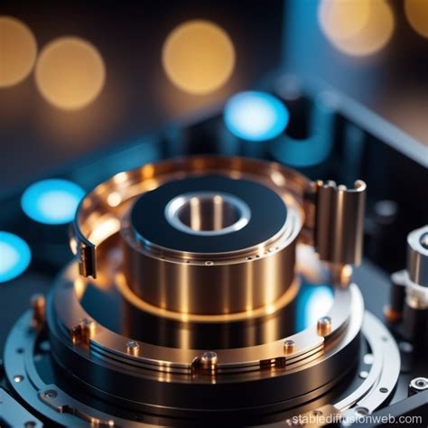 Hard Drive Cross Section Sight Stable Diffusion Online