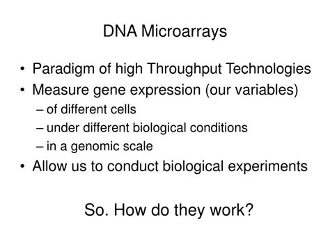 ppt microarray data analysis normalization powerpoint presentation