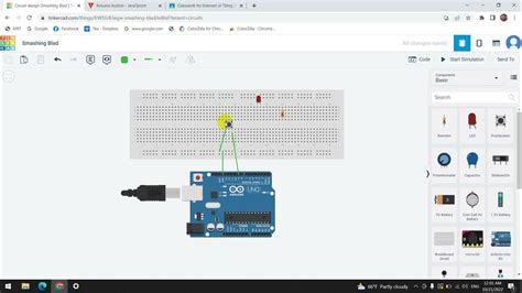 Lesson 9 Pushbuton With Code 1 Youtube