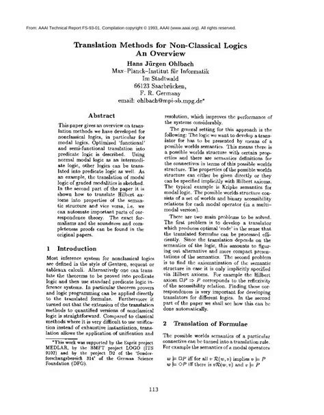 pdf translation methods for non classical logics an … describe the