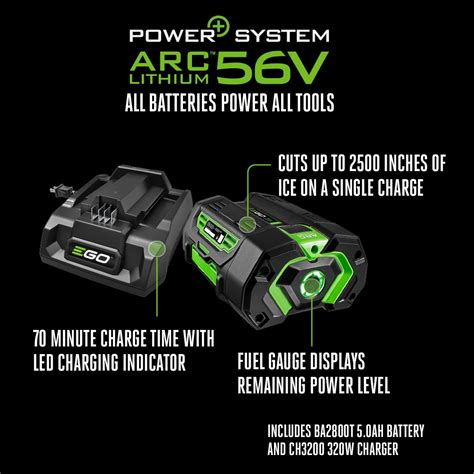 Ego 1 Man Power Ice Auger Powerhead With 8 In Bit S Included Battery And Charger Included