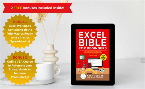 Excel Bible For Beginners Your Essential Microsoft Excel