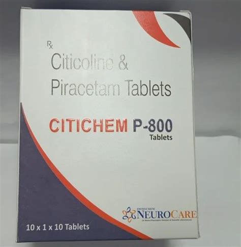 Citicoline Piracetam Tablets At ₹ 7750 Box Panchkula Industrial Area Phase 1 Panchkula Id