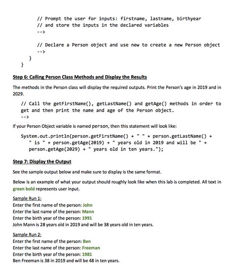 Solved Lab 9 What This Lab Is About 1 Working With Classes