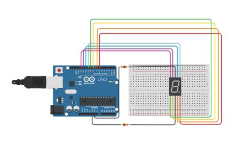Circuit Design Last 4 Digit Display Using 7 Segment Display Tinkercad