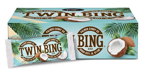Twin Bing Coconut Palmer Candy