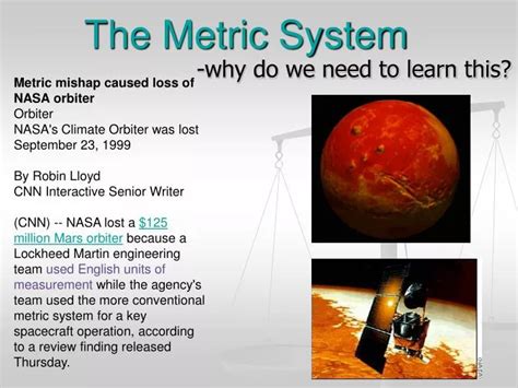PPT The Metric System PowerPoint Presentation Free Download ID 1065801