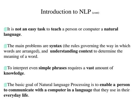 SOLUTION Five Processing Stages In A NLP System Studypool