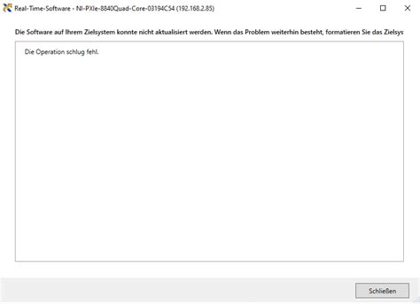 solved error while installing ni linux rt on pxie ni community