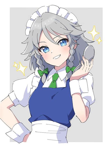 Izayoi Sakuya Sakuya Izayoi Touhou Image By Mizillustration Zerochan Anime